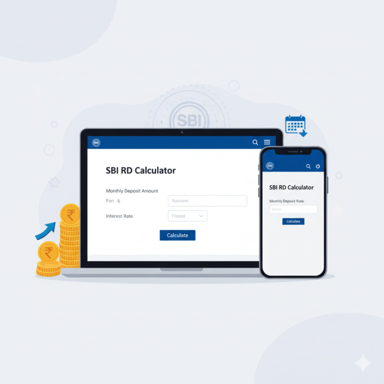 SBI RD Calculator | RD Maturity & Interest Calculator
